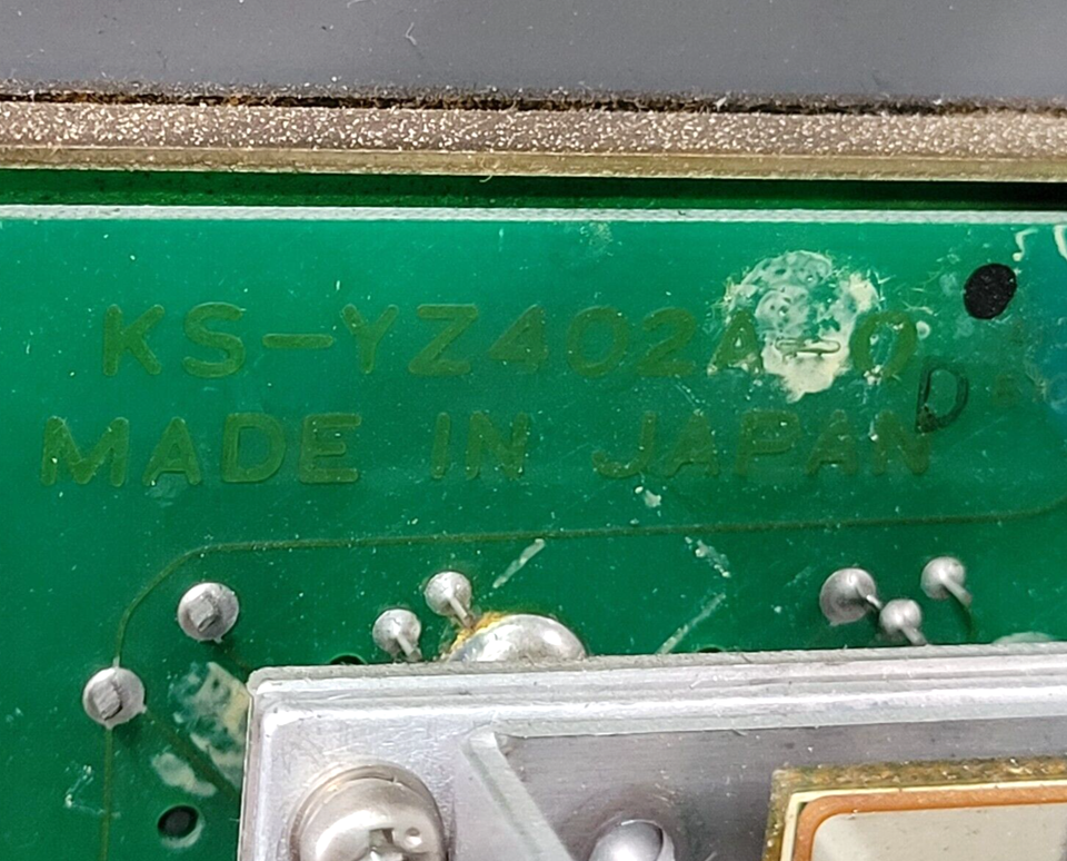 MITSUBISHI YZC441B-3 OPERATOR PANEL BN111B051 FROM MAZAK AJV-25/405 VMC ...