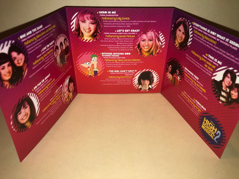 Disney Channel Playlist CD hits Selena Gomez Demi Lovato Jonas Br ...