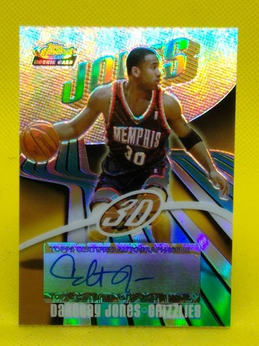 Dahntay Jones 2003-04 Topps Finest ROOKIE AUTOGRAPH REFRACTOR #169 ...