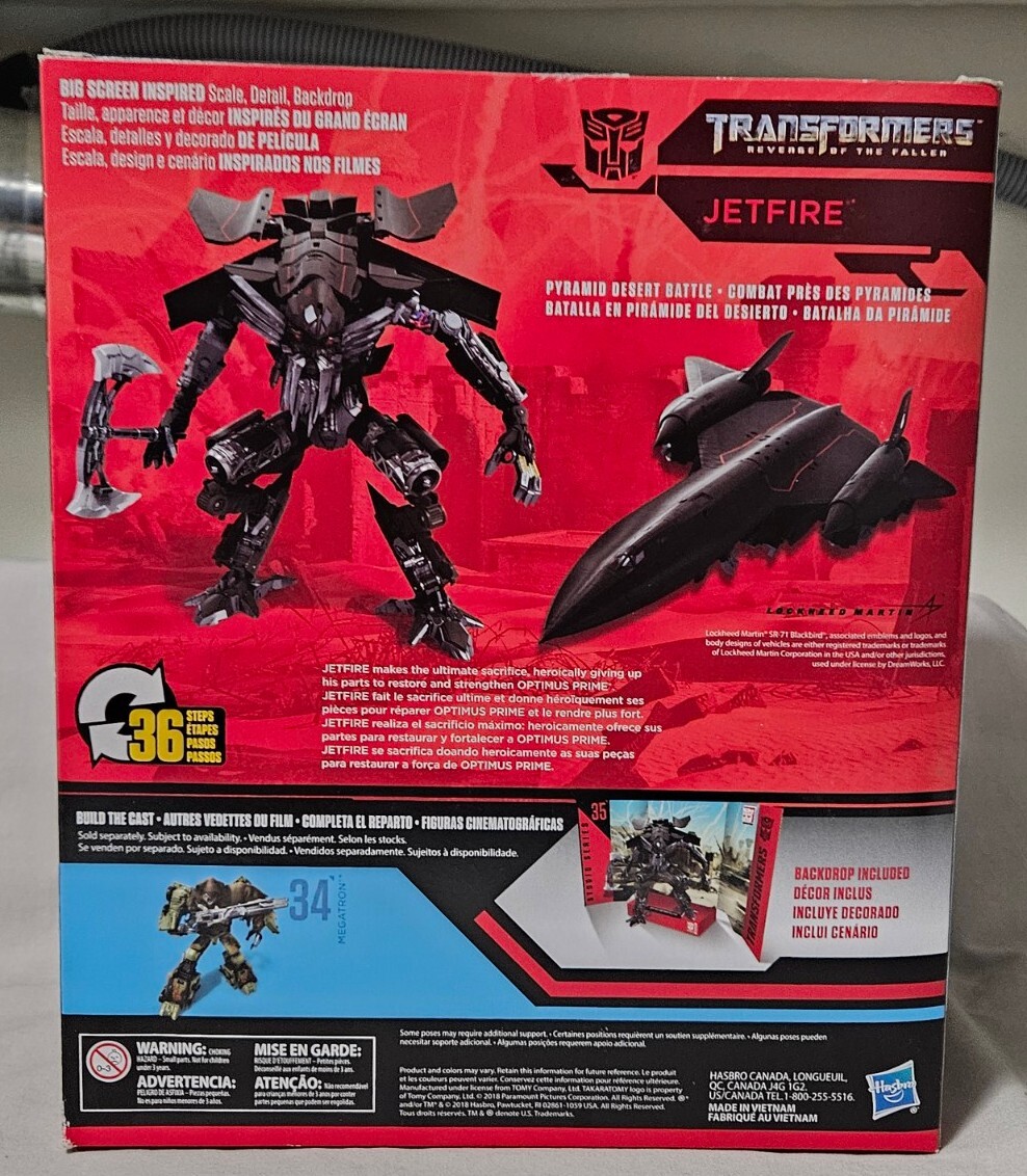 Transformers Studio Series 35 Jetfire Leader Class Revenge Of The ...