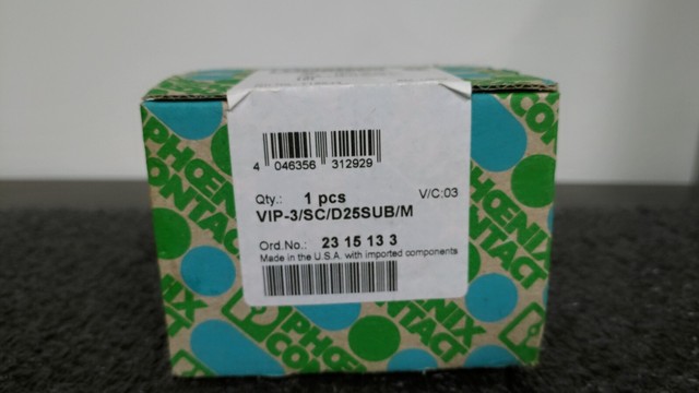 Phoenix Contact 2315133 VARIOFACE Module Vip-3/sc/d25sub/m for sale ...