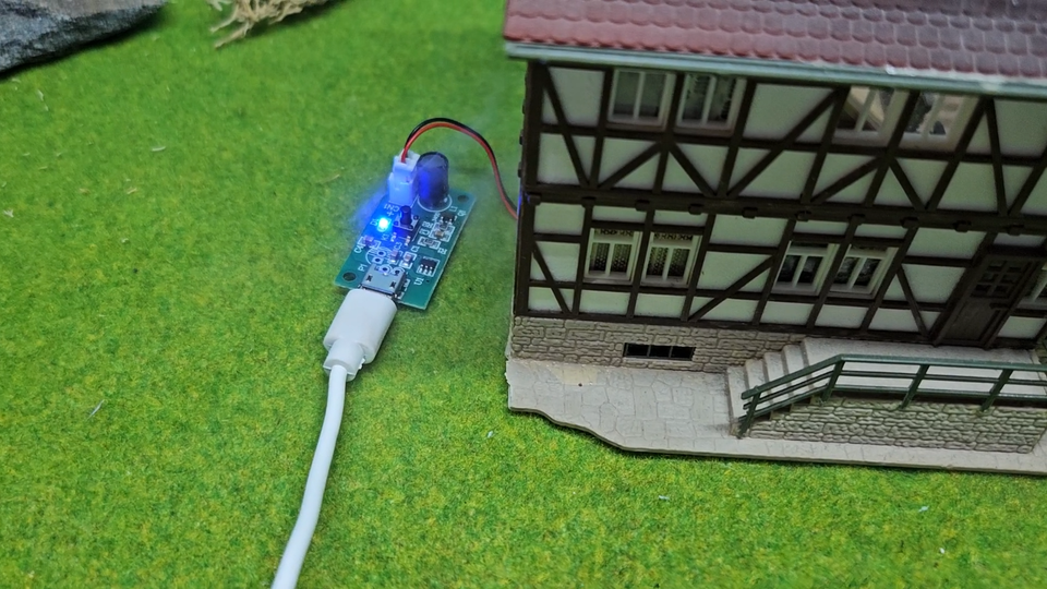 Ultrasonic Fogger Z Gauge, N, Tt And G Scale Smoke Generator Mini Vapor ...