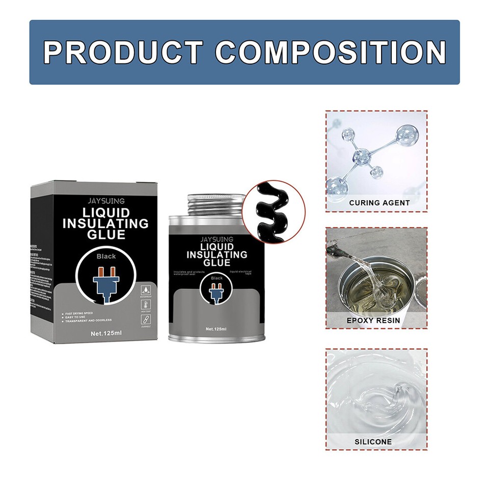125ml Insulating Tape Durable Liquid Insulation Paste Sealant for ...