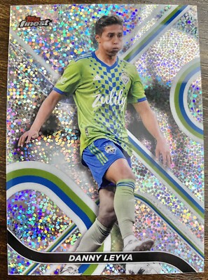 2022 Topps Finest MLS - DANNY LEYVA - Sparkle Refractor /175 - Seattle ...