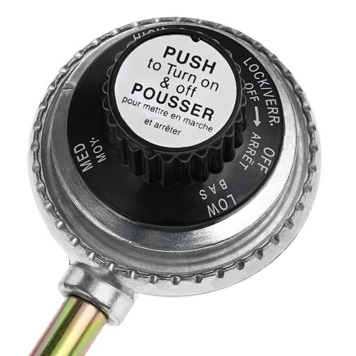 Grill Regulator Valve w 1lb Brass Adapter for Char Broil Grill2Go 2012 ...