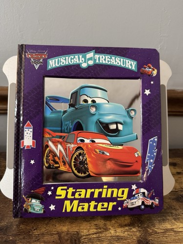 Disney Pixar Cars Toon Musical Treasury Hardback Book - Starring Mater ...