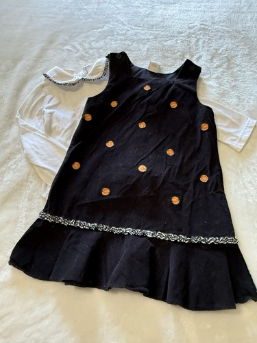 Vintage Little Billy Girl’s Size 4T Halloween Fall Girls Outfit Dress ...