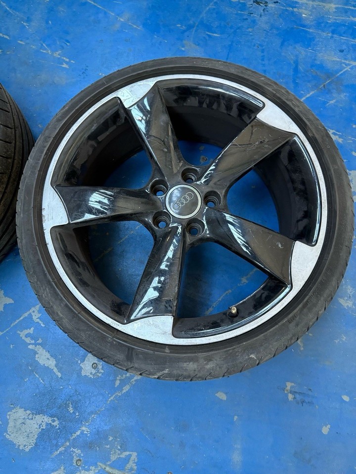 GENUINE AUDI RS3 8P ROTOR ALLOY WHEELS 19” 5x112 8P0601025CP 8J ET50 A3 ...