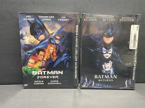 Batman Returns + Batman Forever Brand New Sealed SnapBack Cases Set Of ...
