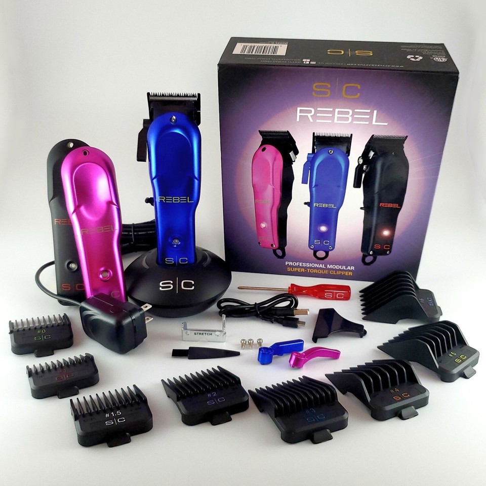 SC Rebel Clipper & Foil Rebel Shaver With Super-Torque Motor COMBO ...