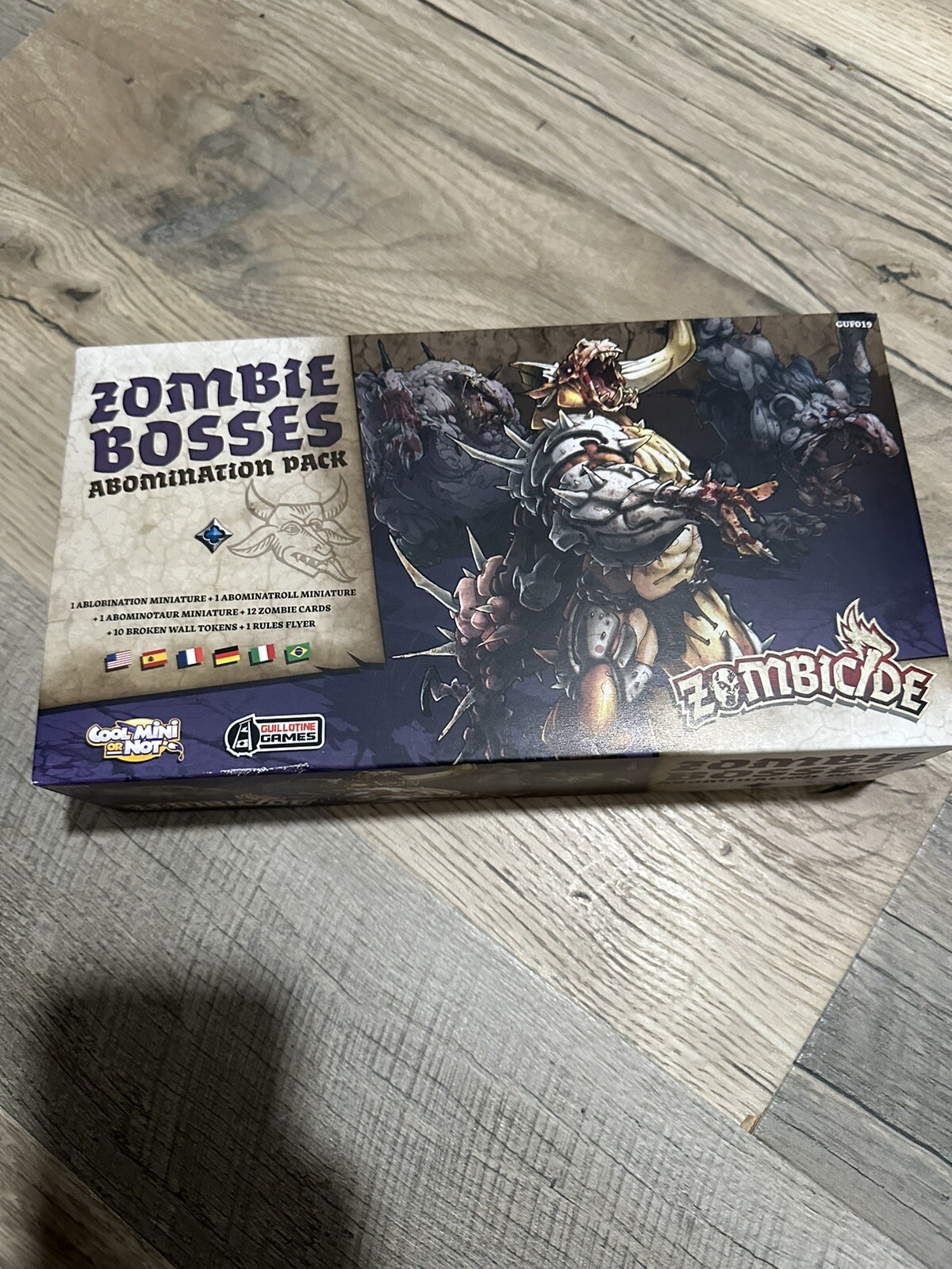 ZOMBICIDE BLACK PLAGUE/GREEN HORDE Zombie Bosses Abomination Pack ...
