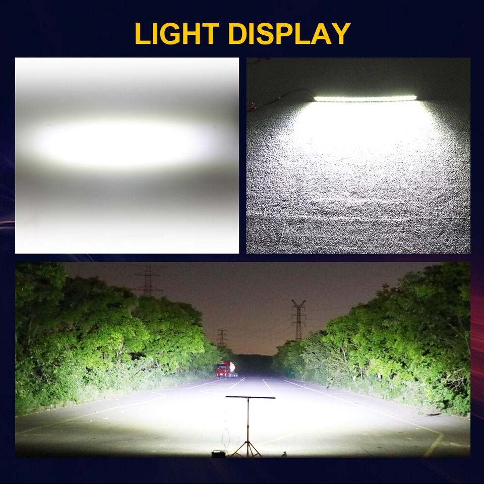 Curved 26inch Ultra Slim LED Light Bar Spot Flood Combo Truck Offroad ...