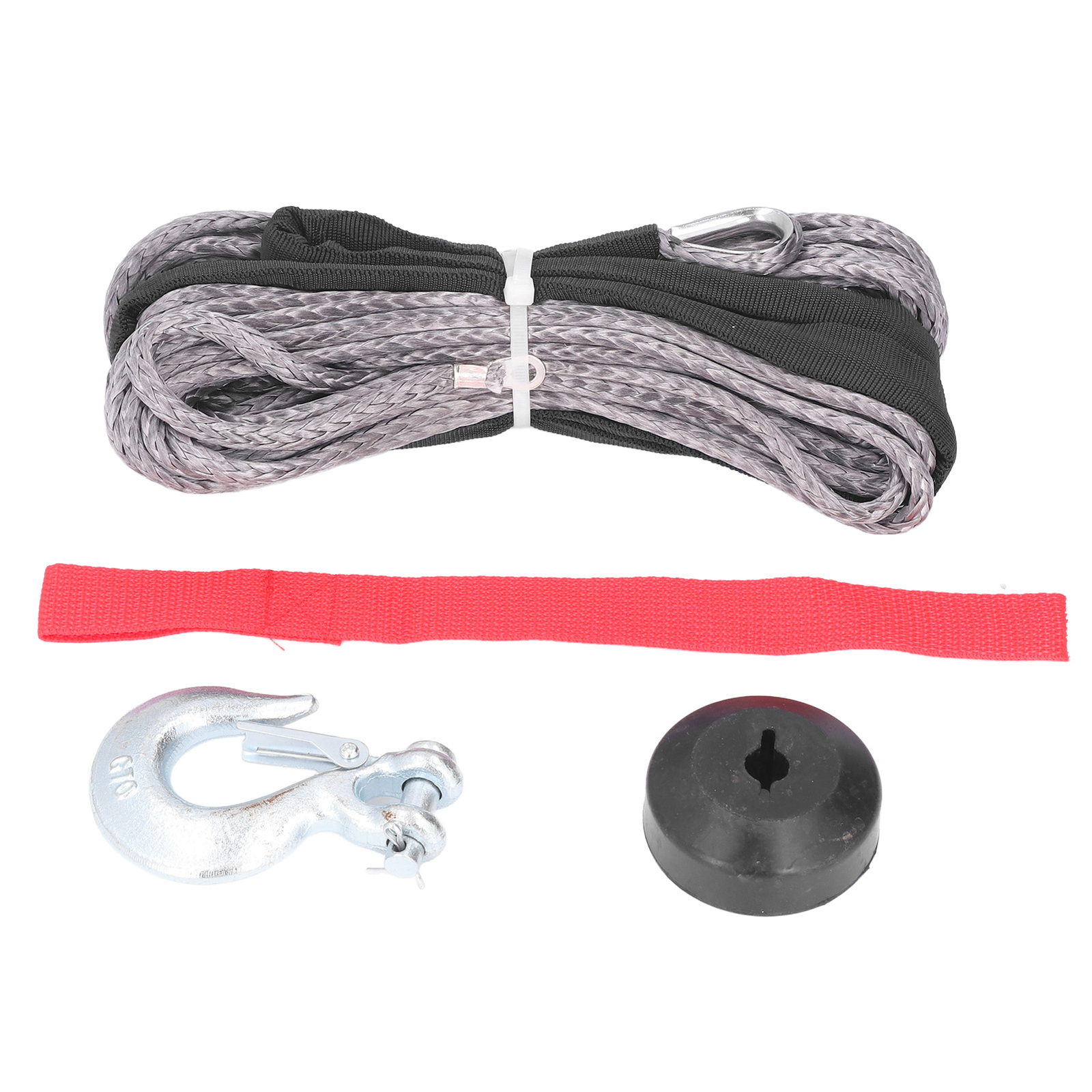 Clevis Sling Hook 4400lbs Loading Anti Chipping Winch Rope Kit ...