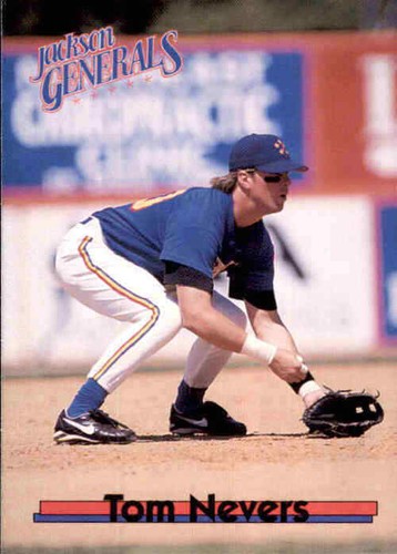 1995 Jackson Generals Team Issue #24 Tom Nevers Edina Minnesota MN ...