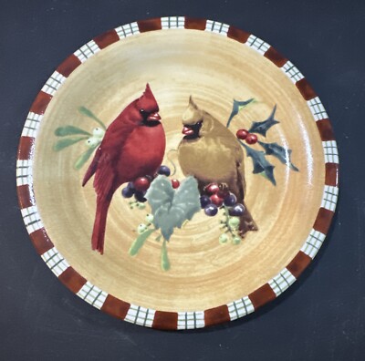 Lenox - Winter Greetings Everyday - Yellow and Red Cardinal - Set Of 4 ...