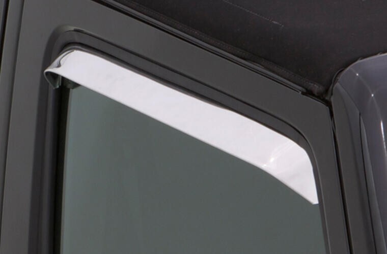 Stainless Steel Screw-On Rain Guard Vent Vent Visors for 73-87 Square ...