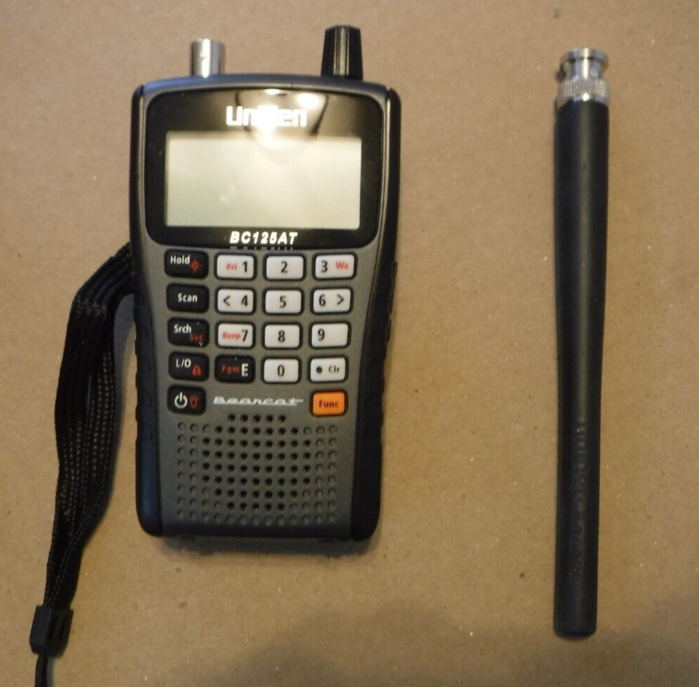 Uniden BC125AT Bearcat Handheld Scanner 650415524259 | eBay