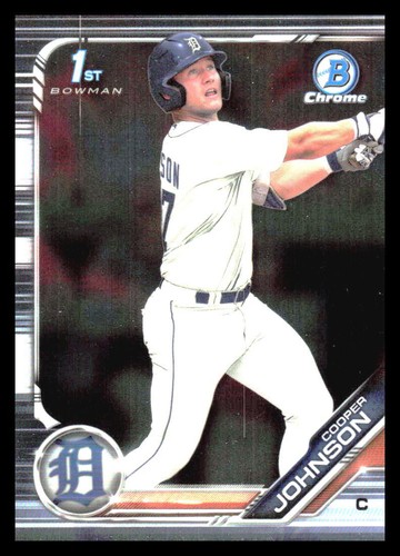 2019 Bowman Chrome Draft Cooper Johnson BDC-200 Detroit Tigers | eBay