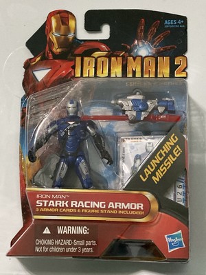 Marvel Iron Man 2 Concept Series Stark Racing Armor 3.75” Action Figure ...