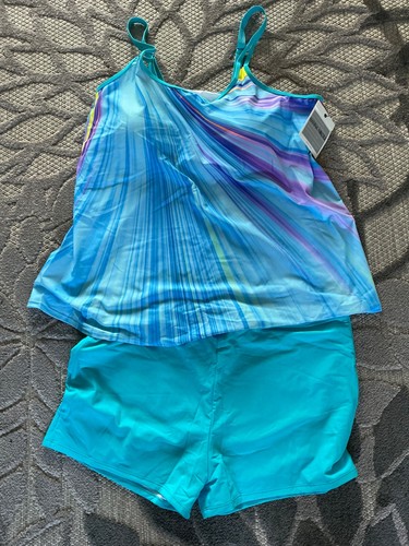 HANNA NIKOLE PRINT TANKINI SET UK PLUS SIZE 28 new | eBay UK