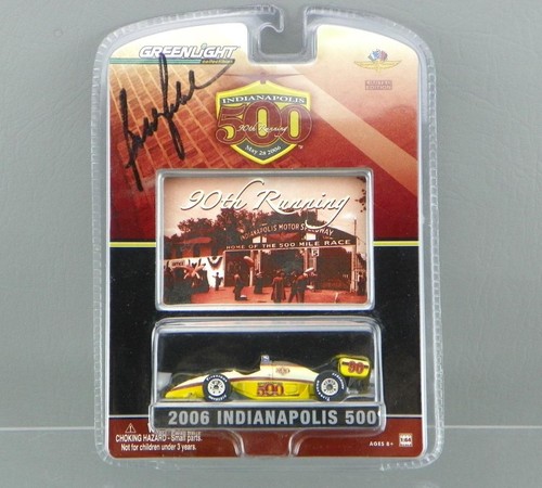 Greenlight Diecast 1/64 BOBBY RAHAL Signed 2006 90th Indianapolis 500 ...