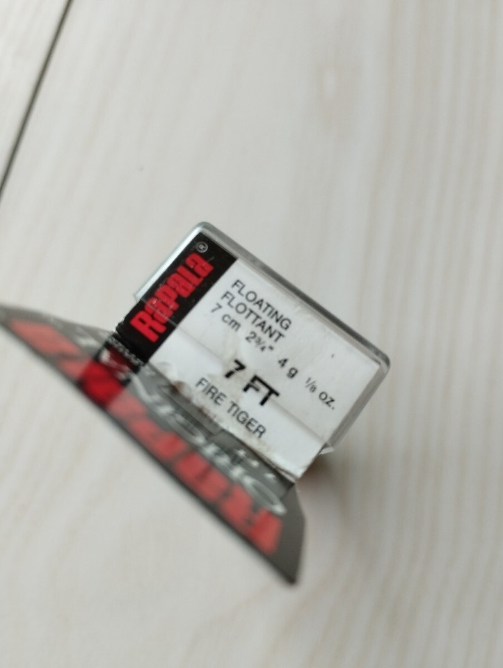 New Rapala Floating F-7 7FT Fire Tiger | eBay