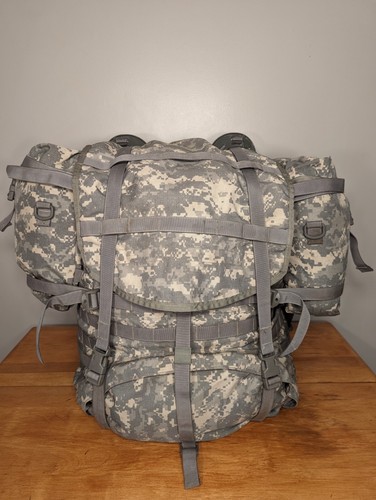 US MILITARY MOLLE II Large Rucksack Field Pack Complete Frame Pouches ...