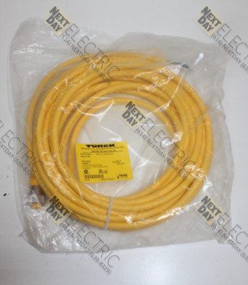 Turck, RKM 46-10M, U5082-1, Mini Fast Cable Cordset Plug 4p 4Pin Female ...