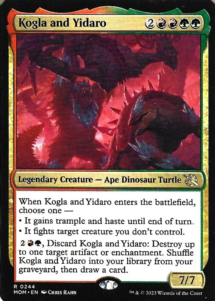 Kogla and Yidaro #244- Magic The Gathering: March of the Machine - NM ...