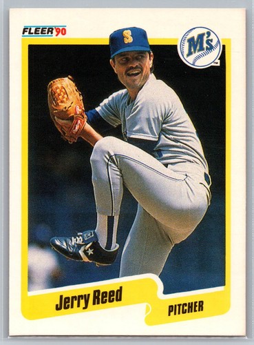 Jerry Reed 1990 Fleer BASEBALL #523 Seattle Mariners | eBay