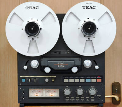TEAC Open Reel Deck Model X-10M 2 track master recorder BLACK ...