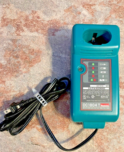 Makita DC1804 Multi-Voltage Charger 7.2V - 18V Makita Used in Great ...