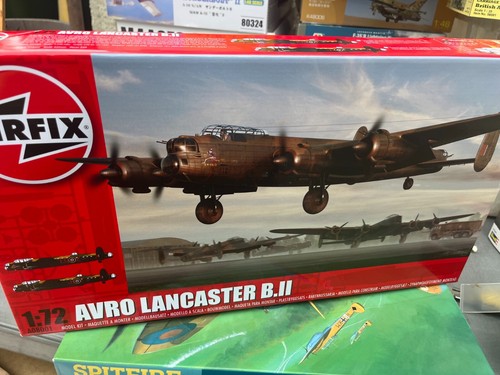 AIRFIX # A08001 1/72nd SCALE AVRO LANCASTER B-II BOMBER MODEL KIT | eBay