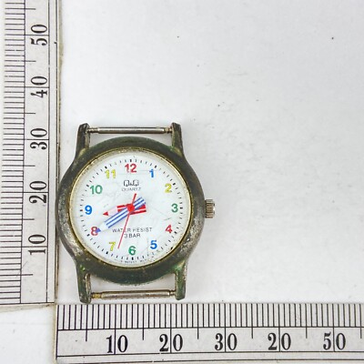 Q&Q Quartz 3 Bar Analogue Watch For Parts & Repair P099 | eBay