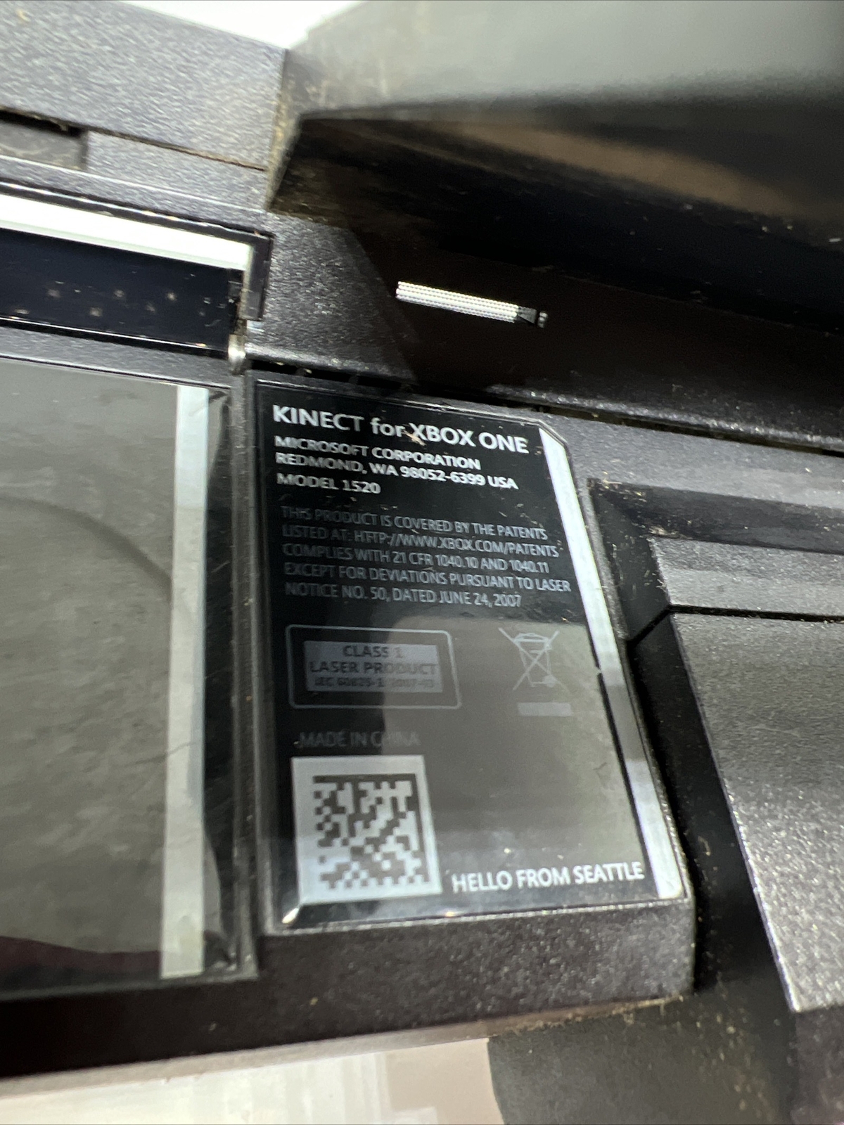 Official Microsoft Xbox One Kinect Sensor V2 Motion Camera - Black ...