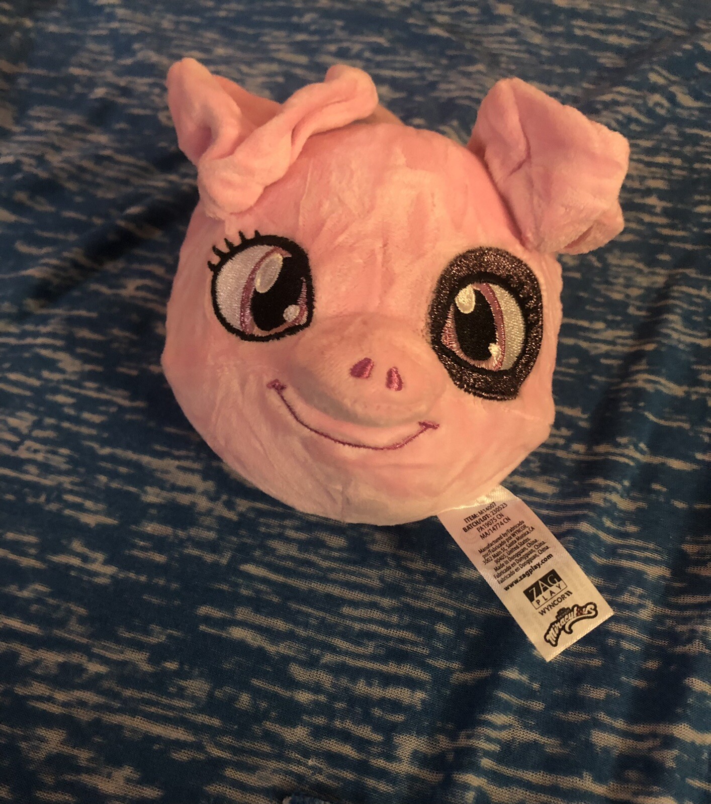 Miraculous Ladybug Surprise Miraball Plush Daizzi Kwami For Pigella | eBay