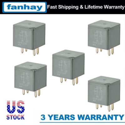 5 x 4Pin Relay Starter Fit For Chevrolet For Impala For GMC Savana ...