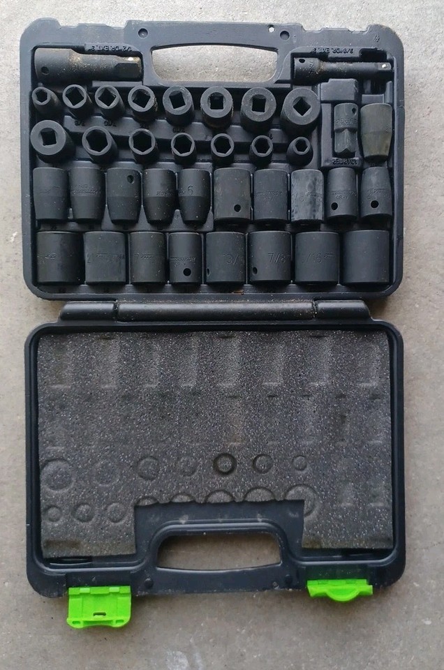 Pittsburgh Drive SAE and Metric Impact Socket Set. Model #68011 | eBay