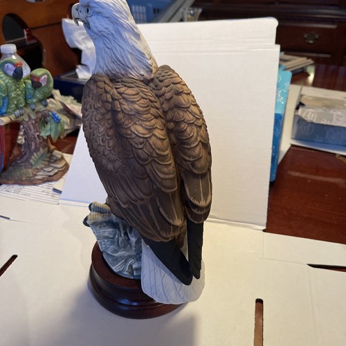 Vintage Andrea by Sadek Bald Eagle Porcelain Ceramic Figurine Statue 7. ...