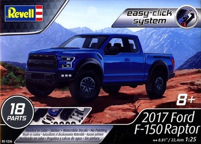 Revell 1/25 2017 Ford F150 Raptor Plastic Model Kit 85-1236 | eBay