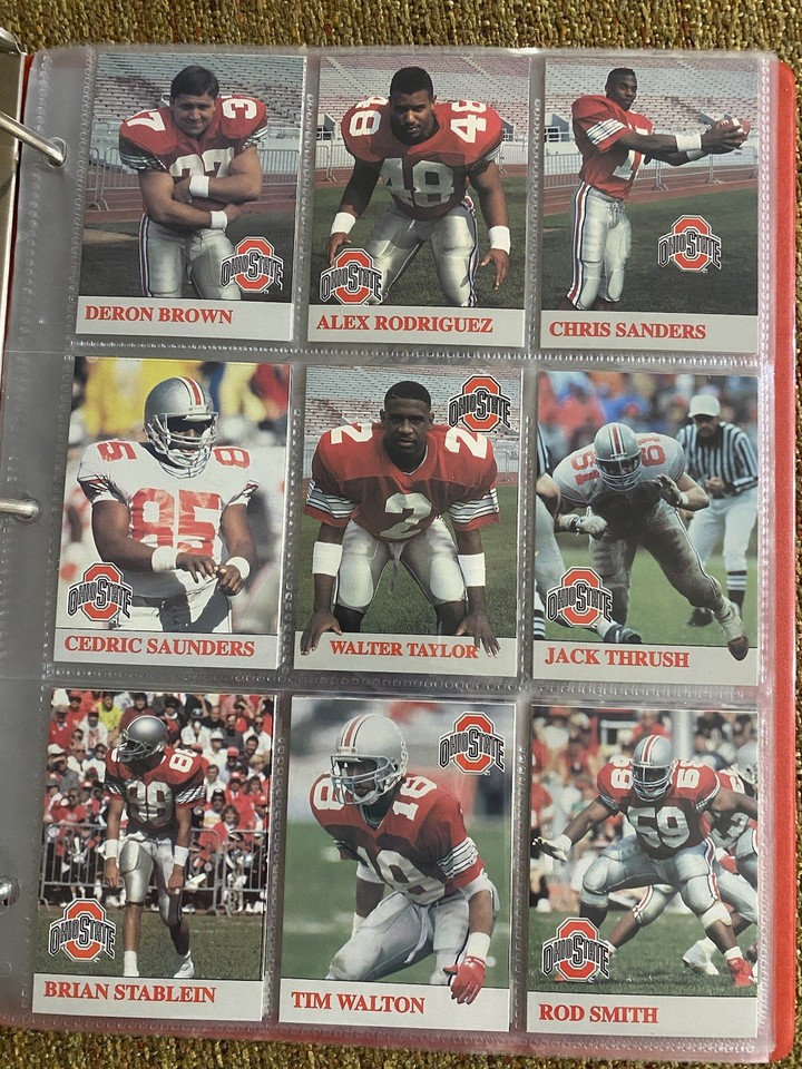 OSU Buckeyes Football Cards 103qty. Vintage & 1990’s. George, Fickle ...