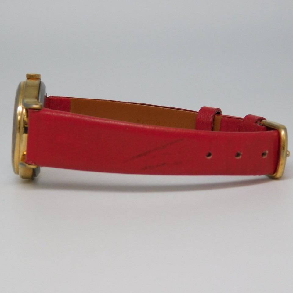 JEMIS Genuine Leather Quartz Analog Women's Watch New Battery | eBay