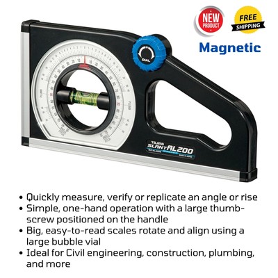 Angle Finder with Magnetic Base for Welding/Pipeline Job & Measure Roof ...