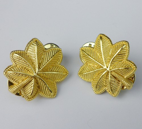 U.S. CAPTAIN MAJOR COLONEL RANK BADGE INSIGNIA US MILITARY LAPEL PINS ...
