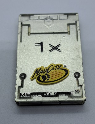 MadCatz 4MB 59 Block Gray Memory Card - Gamecube | eBay