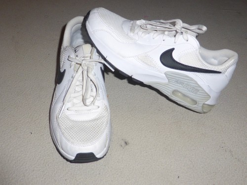 NIKE AIR MAX EXCEE CD5432-101 SIZE 7 SHOES WHITE PLATINUM BLACK WOMANS ...