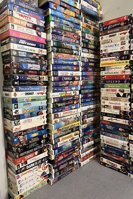 Huge VHS Lot! Pick Out A VHS You Want! YOU PICK! Read Description! | eBay