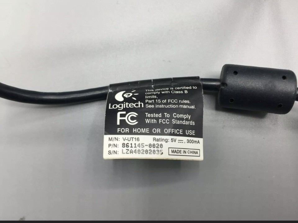 Logitech V-UT16 Quickcam Pro 4000 Webcam Condition Good | eBay