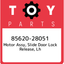 85620-28051 Toyota Motor assy, slide door lock release, lh 8562028051 ...