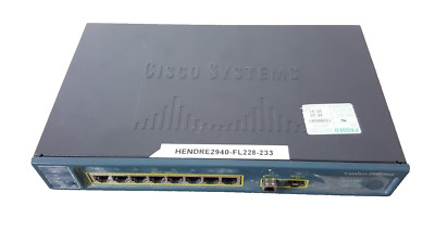 Cisco 2940 Series 8 Port Switch Managed Fast Ethernet - WS-C2940-8TF-S ...